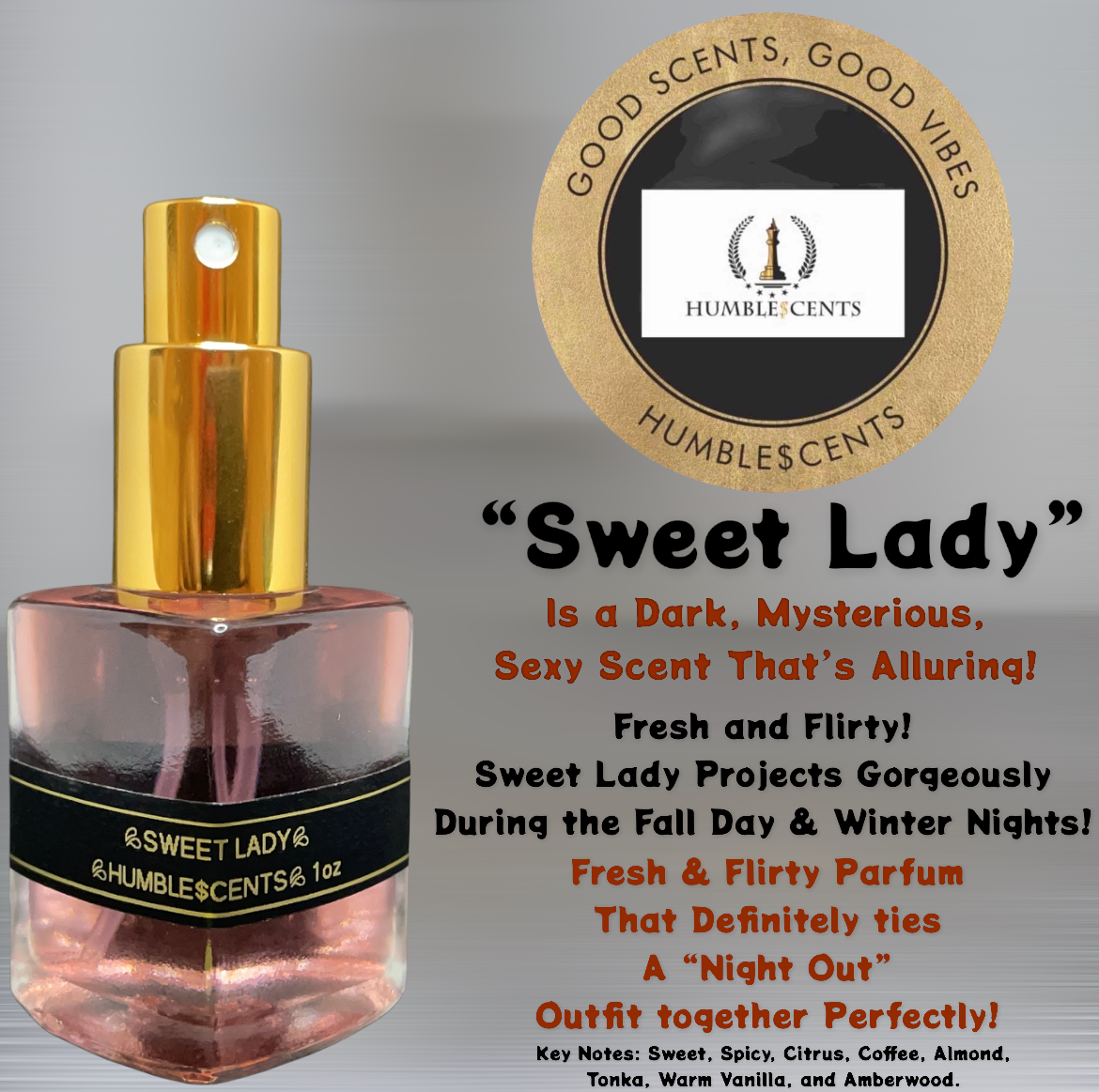 Sweet Lady 1 oz – HumbleScents